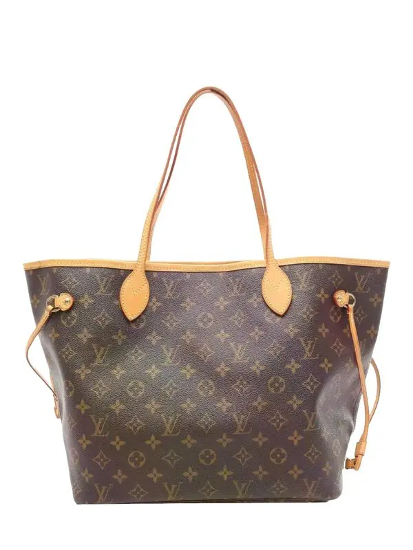 LOUIS VUITTON 2007 Monogram Neverfull Mm Tote Bag - Brown