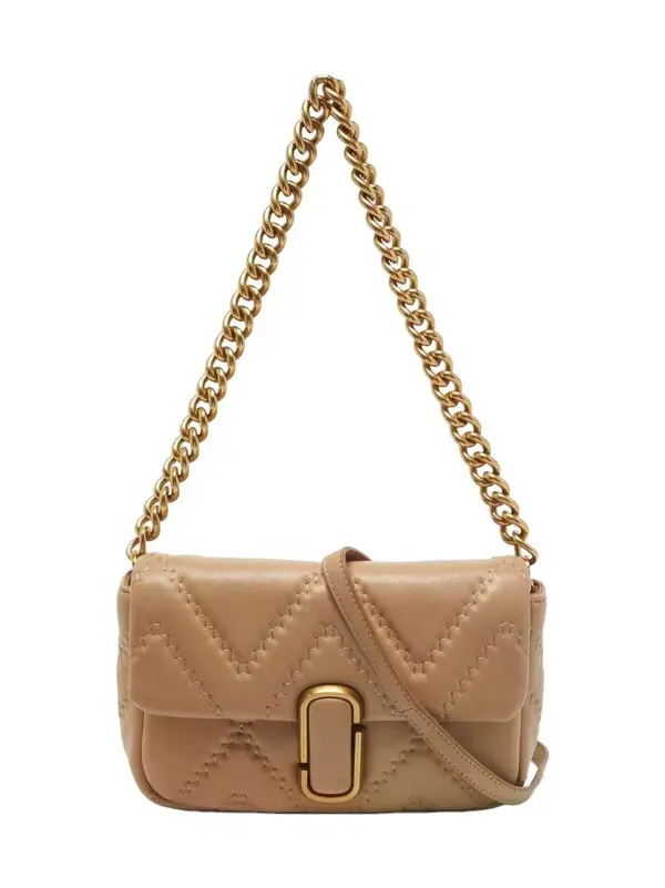 Marc Jacobs J Marc Quilted Shoulder Bag - Brown