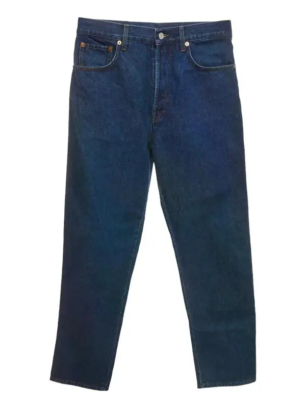 Gucci Straight-leg Cropped Jeans - Blue