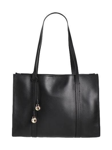 Sandro Shoulder Bag Cowhide - Black