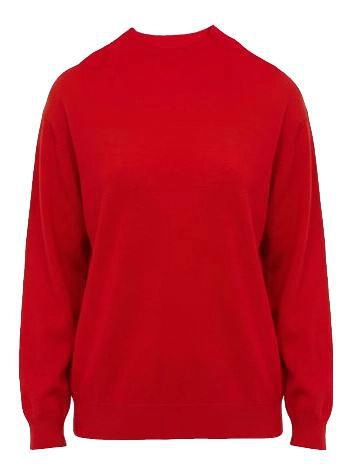 VICOLO Sweater Size Wool, Cashmere - Tomato Red