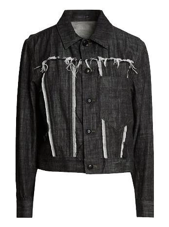 Y'S YOHJI YAMAMOTO Denim Outerwear Size Cotton - Black