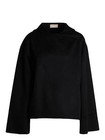 DRUMOHR Coat Size Virgin Wool, Cashmere, Polyamide - Black