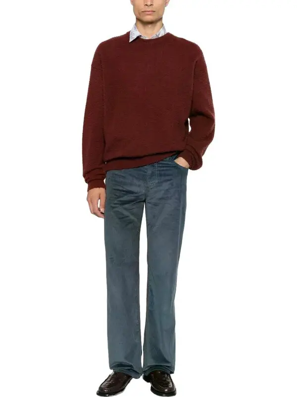 ROBERTO COLLINA Crew-neck Sweater - Red