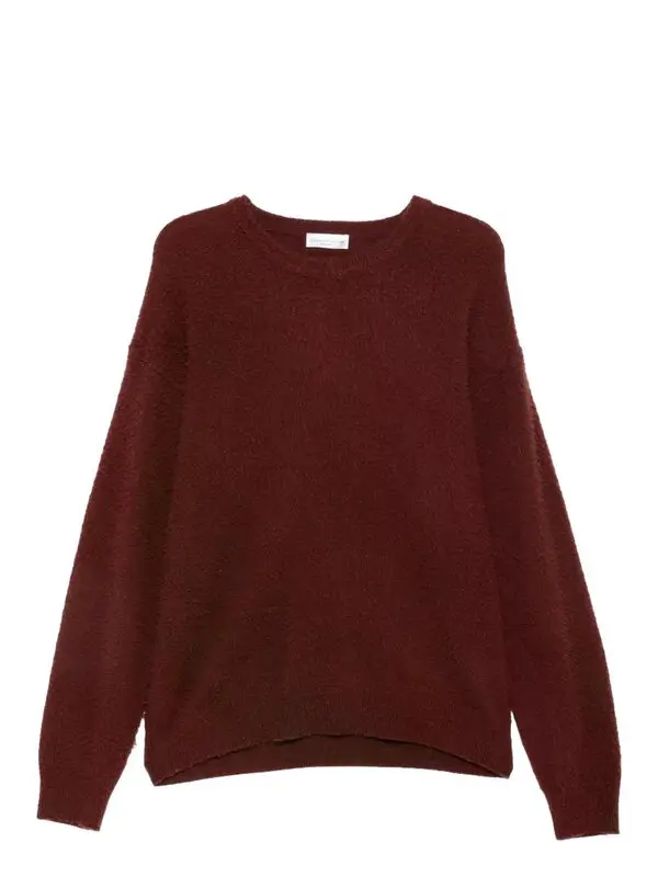 ROBERTO COLLINA Crew-neck Sweater - Red