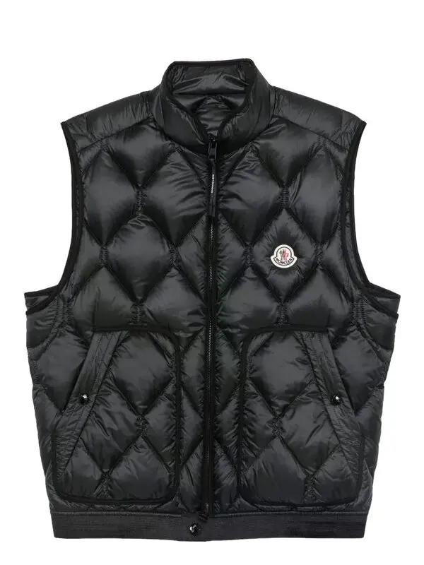 Moncler Erelia Quilted Gilet Jacket - Black