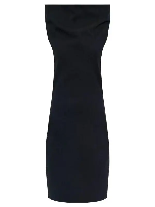 Issey Miyake Sleeveless Pocket Midi Dress - Blue