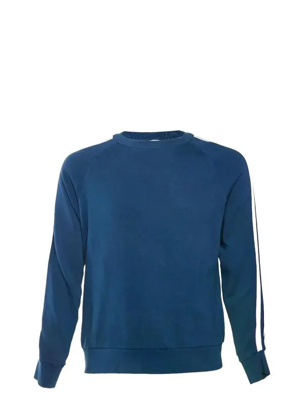 Sandro Side-stripe Sweatshirt - Blue