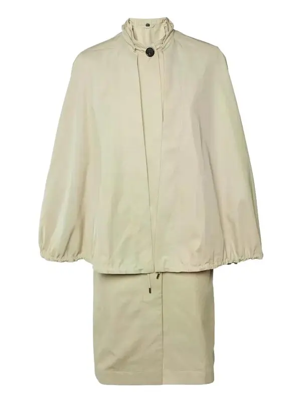 TOTEME Detachable Cape Coat - Neutrals