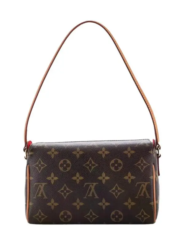LOUIS VUITTON Recital Monogram Canvas Shoulder Bag - Brown