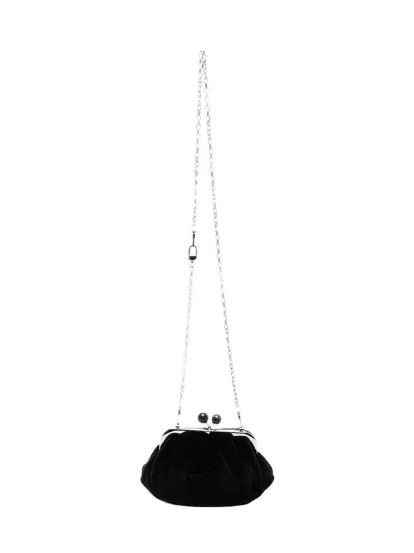 Max Mara Velvet Giochi Clutch Bag - Black