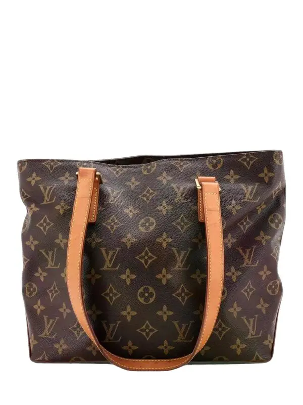 LOUIS VUITTON Cabas Piano Monogram Canvas Tote Bag - Brown