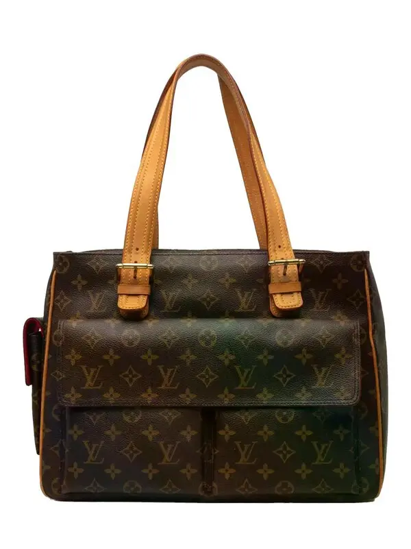 LOUIS VUITTON 2003 Monogram Multipli Cite Tote Bag - Brown