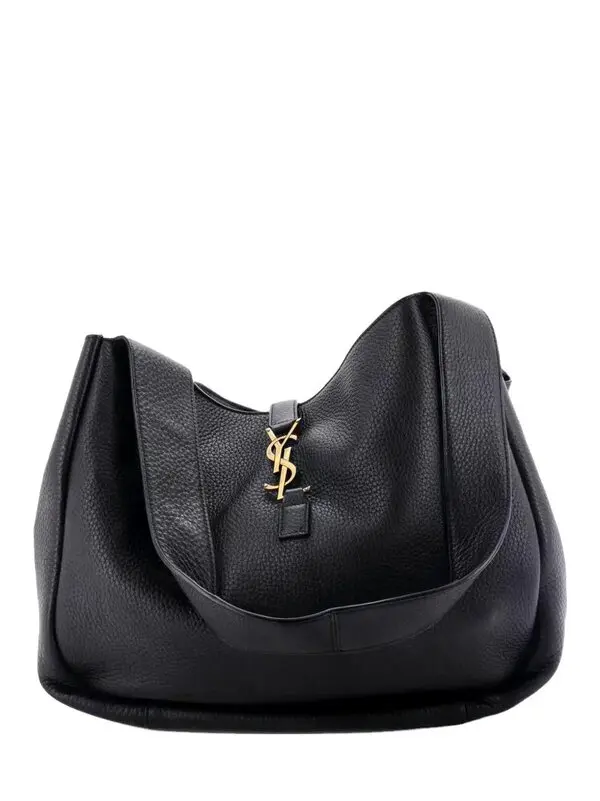Saint Laurent Bea Leather Tote Bag - Black