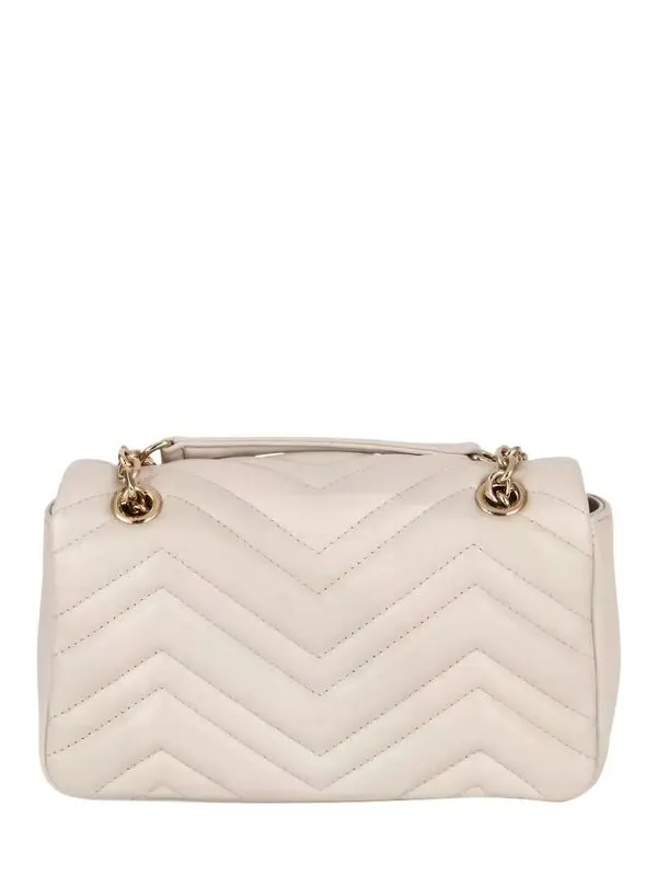 Gucci Small Gg Marmont Matelassé Cross Body Bag - Neutrals