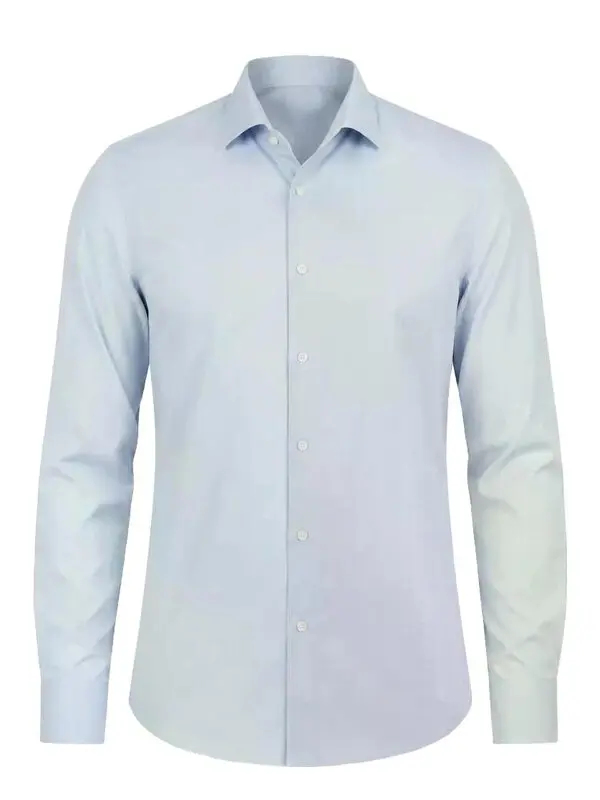 BOSS Long-sleeve Button-down Shirt - Blue