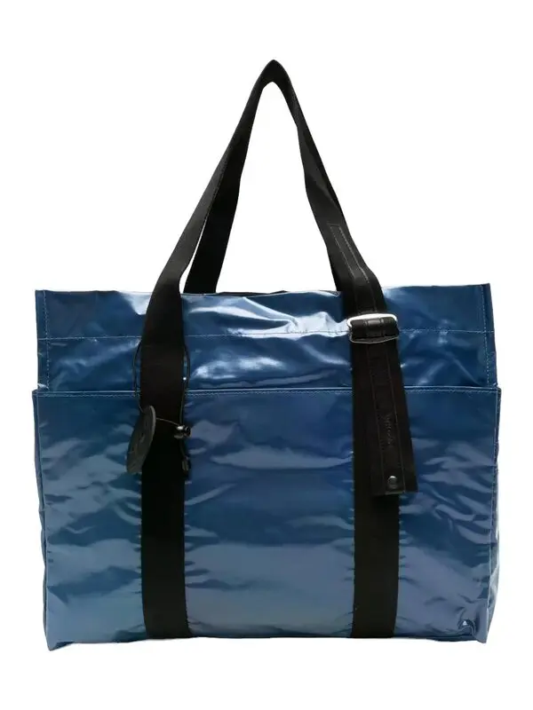 JACK GOMME Metallic Tote Bag - Blue