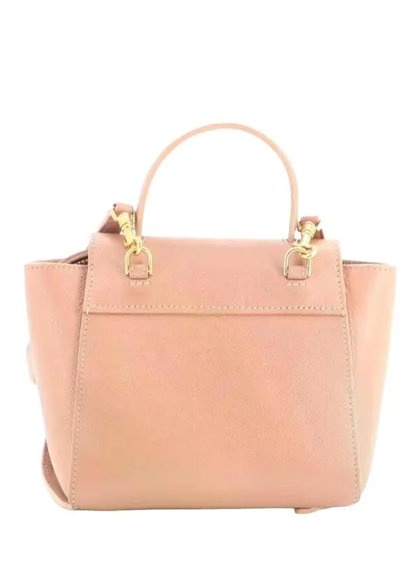 Celine Belt Bag Textured Leather Pico Shoulder Bag - Neutrals