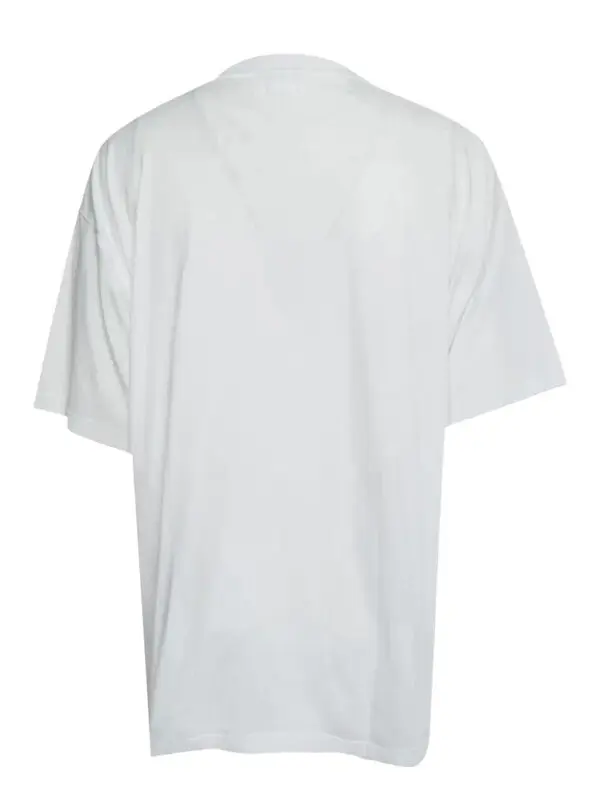 Vetements Logo-graphic Oversized T-shirt - White