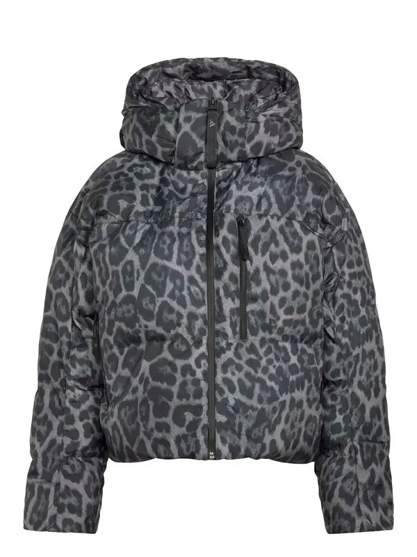 Stella McCartney Adidas Printed Padded Winter Jacket - Grey