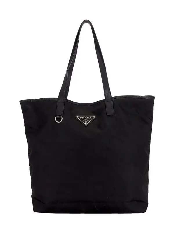 Prada Tessuto Tote Bag - Black