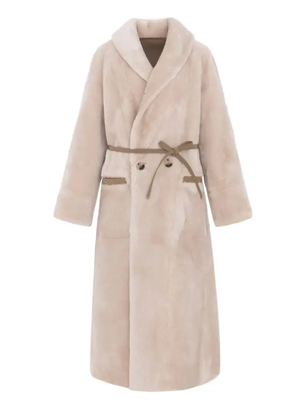 URBANCODE Long Reversible Coat - Beige