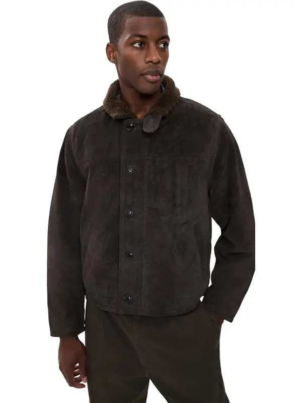 Citizens Of Humanity Deck Suede Jacket - Brown
