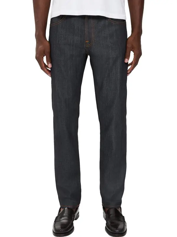 Nudie Jeans Gritty Jackson Straight Jeans - Blue Dry Two