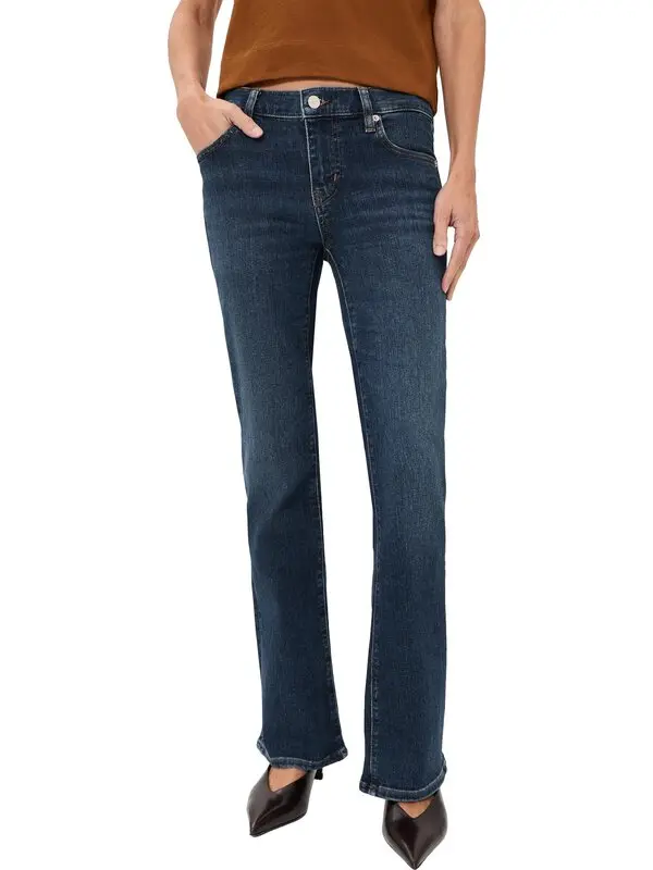 FRAME The Petite Pixie Rodeo Jeans - Showdown