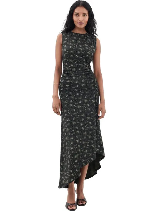 Veronica Beard Sleeveless Theodora Dress - Black Multi