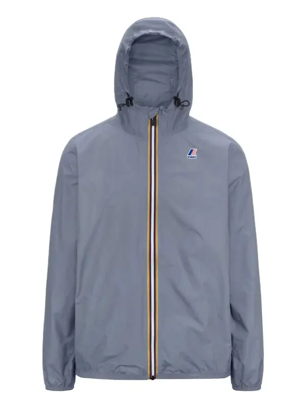K-WAY Le Vrai 4.0 Claude Hooded Jacket - Gray