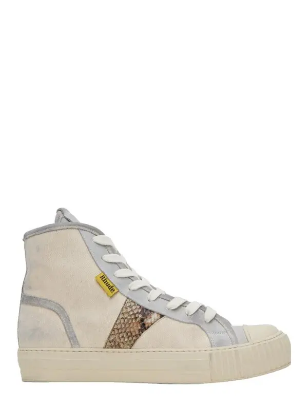 Rhude Bel Airs High-top Sneakers - Nude