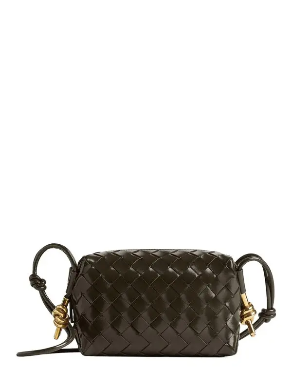 Bottega Veneta Mini Loop Camera Bag - Khaki