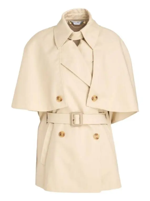 Max Mara Sleeveless Trench Coat - Beige
