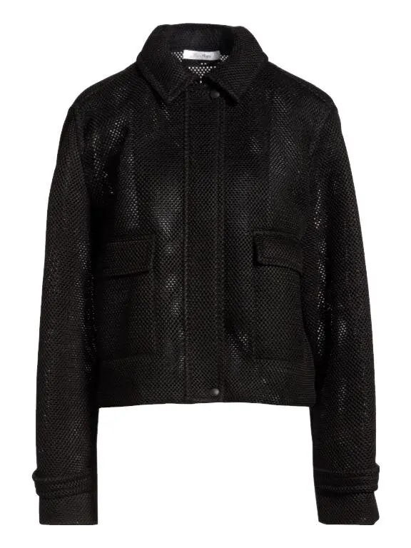 Max Mara Minimalist Casual Jacket - Black
