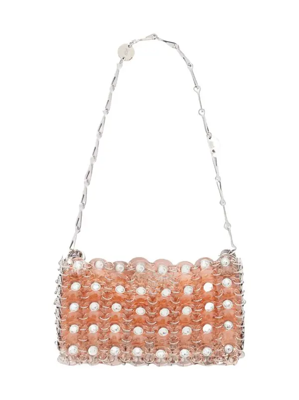 Rabanne Chainmail Shoulder Bag - Nude