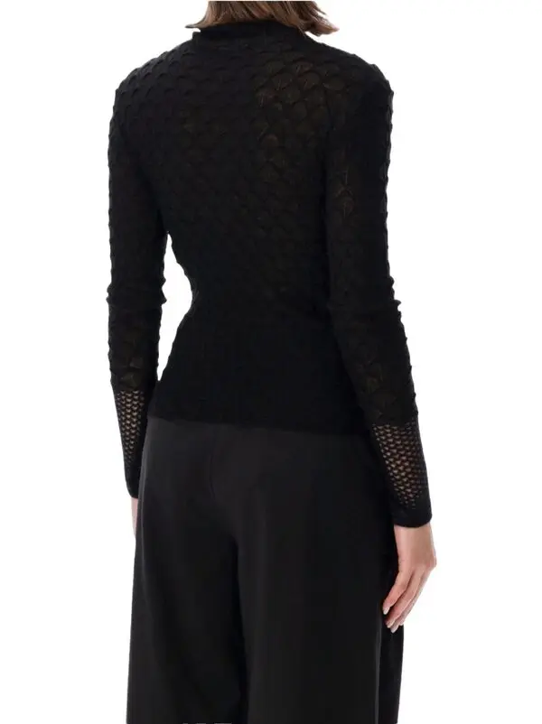 LANVIN Long-sleeved Sweater - Black