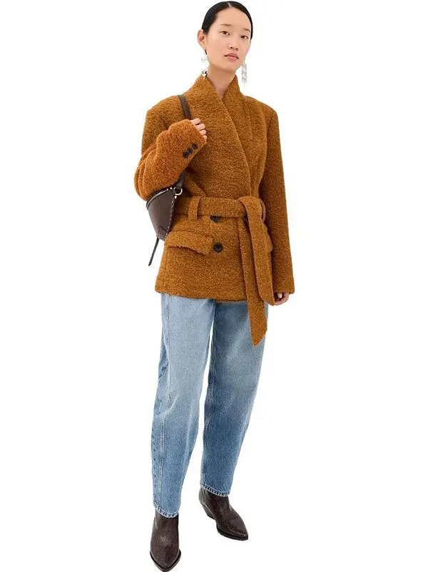 Isabel Marant Étoile Syndra Jacket - Caramel