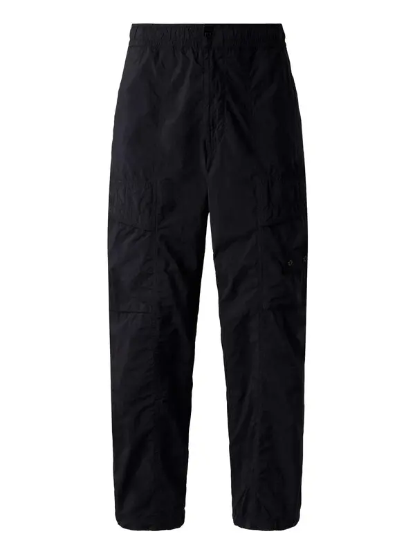 Stone Island Ghost Wide-leg Shell Trousers - Black
