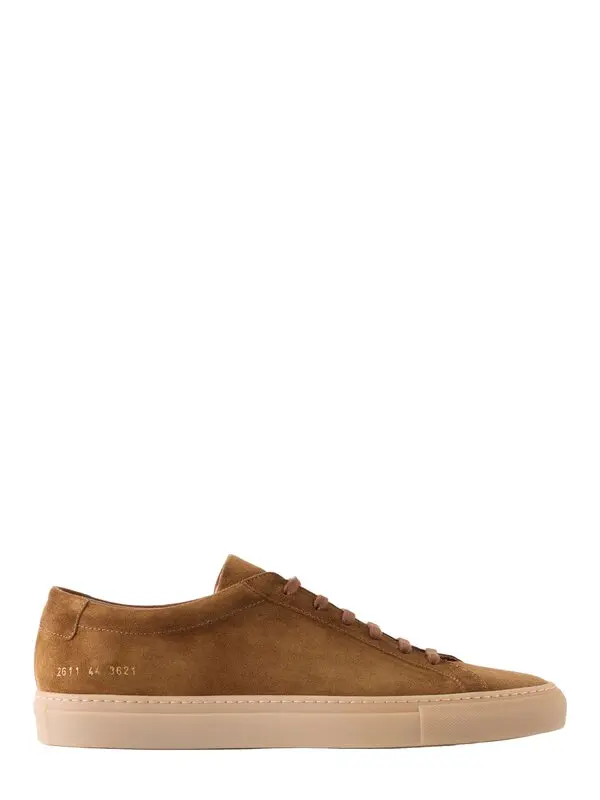COMMON PROJECTS Achilles Suede Sneakers - Brown