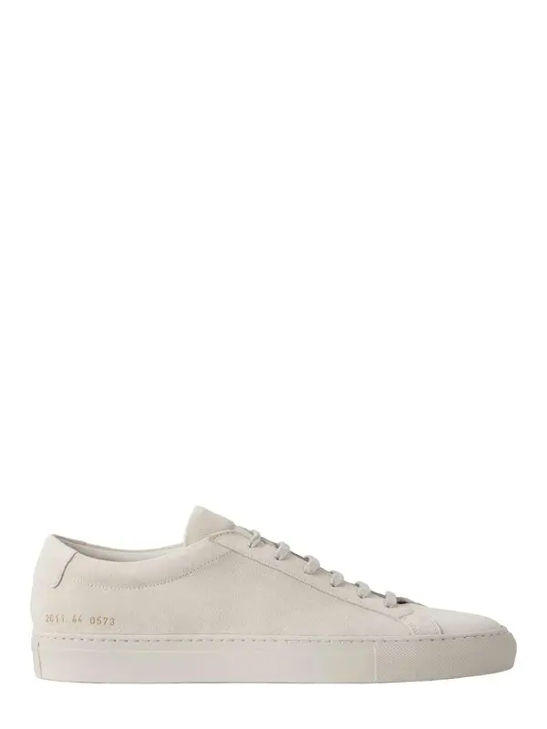 COMMON PROJECTS Achilles Suede Sneakers - White