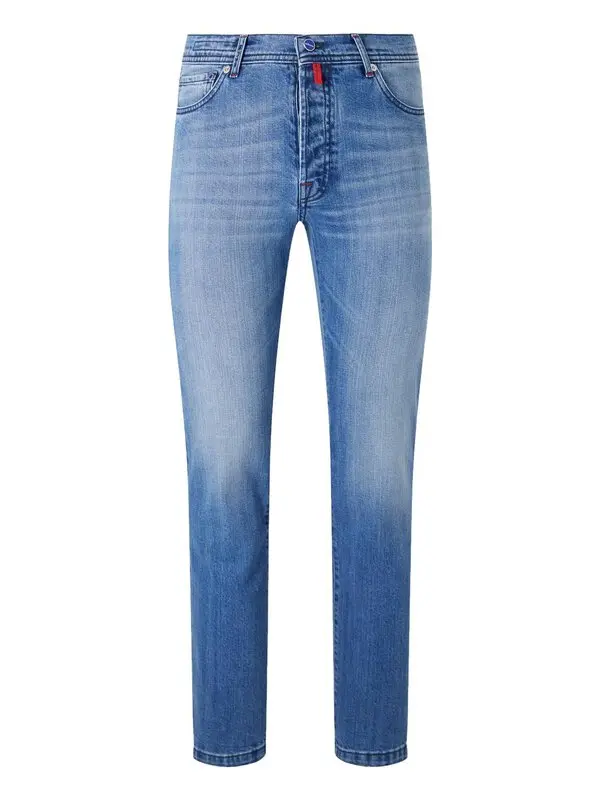 Kiton Straight-leg Jeans - Blue