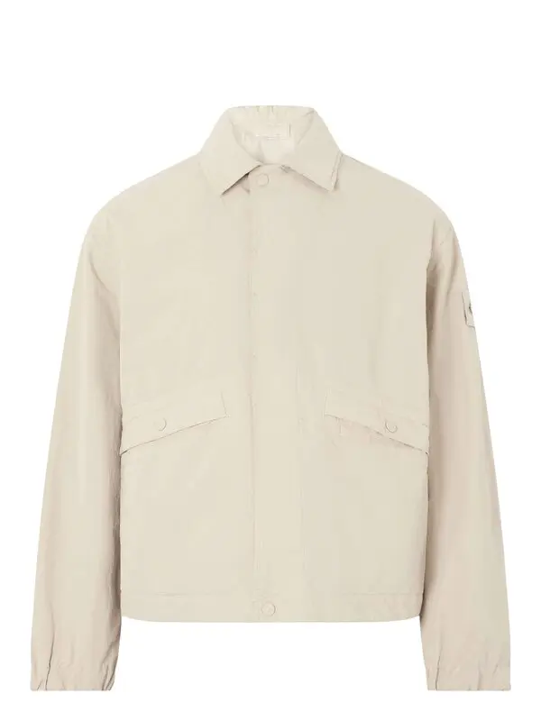 Stone Island Ghost David Garment-dyed Canvas Jacket - Beige