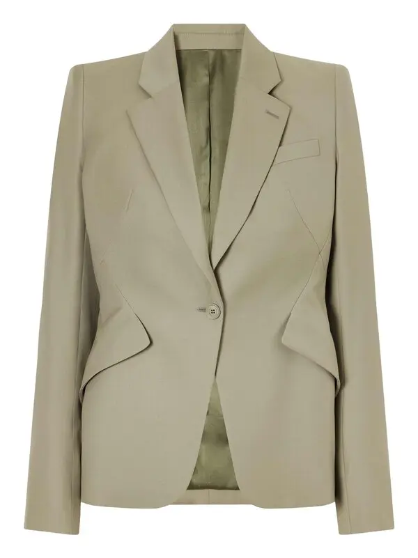 Alexander McQueen Wool Jacket - Green
