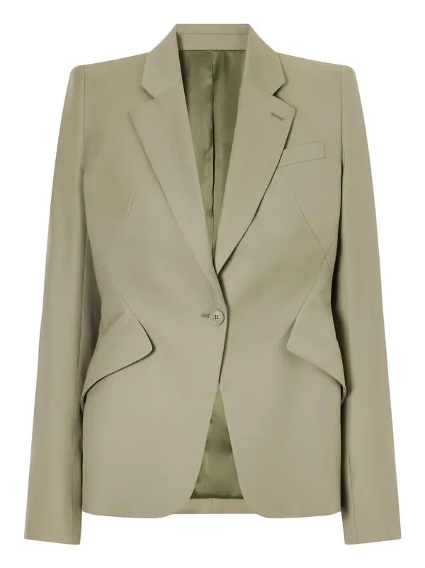 Alexander McQueen Wool Jacket - Green