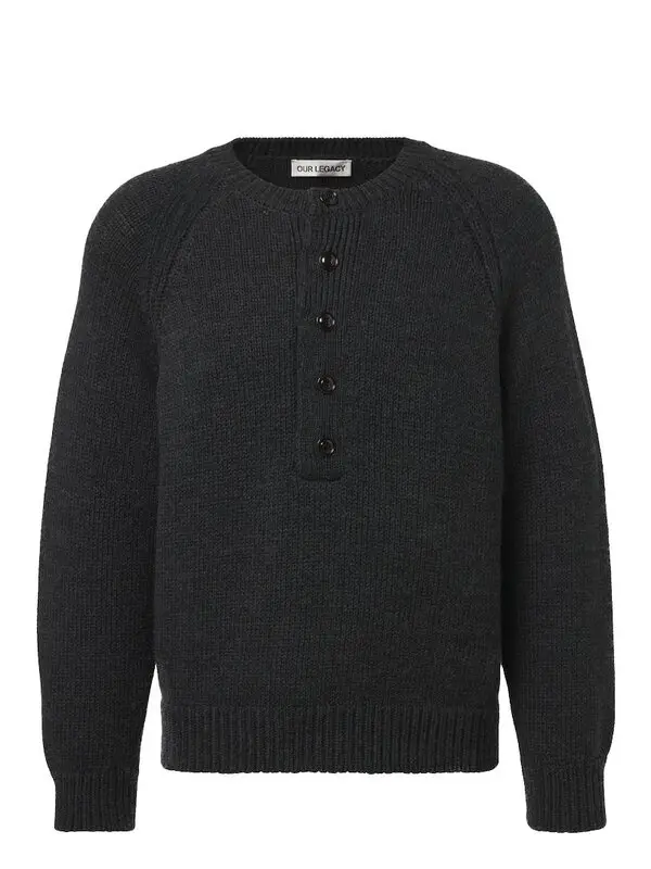 Our Legacy Wool Sweater - Black