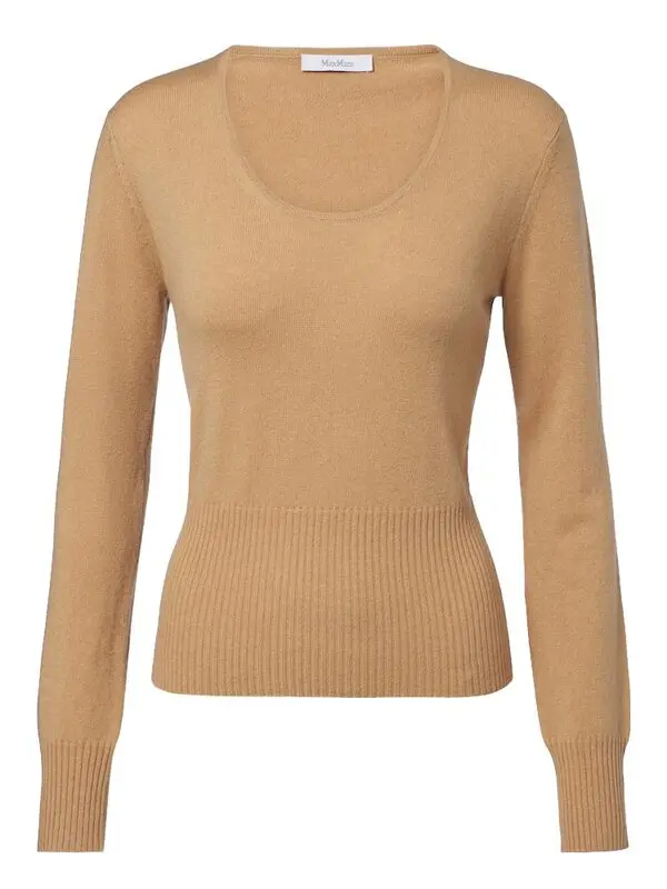 Max Mara Wool And Cashmere Sweater - Beige