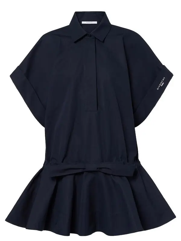 Givenchy Cotton Shirt Dress - Blue