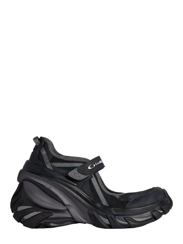 Balenciaga Hydra Mary Jane Sneaker - Black