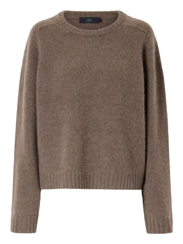 Arch4 Limerick Cashmere Sweater - Brown